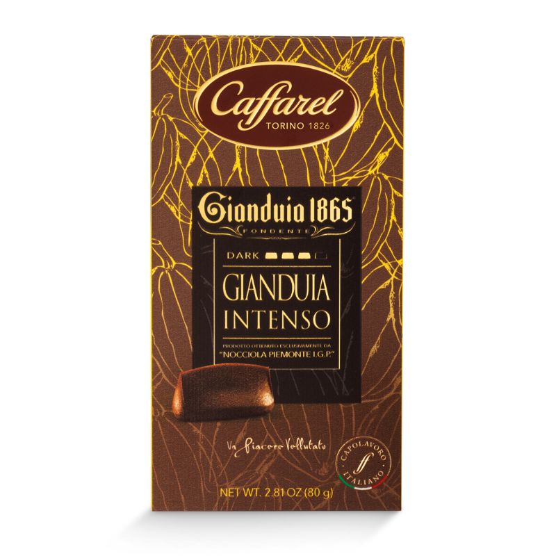 Caffarel Gianduia Intenso Italian Chocolate Tablet 80g – Vegan Town ...