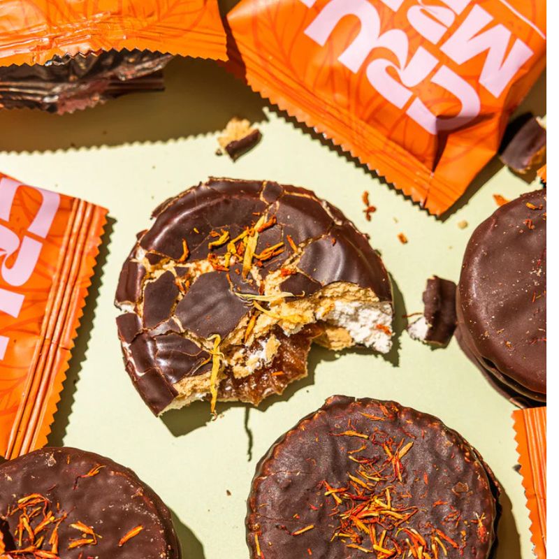 Sweet Orange Love Wheel 60g – Vegan Town Chocolate