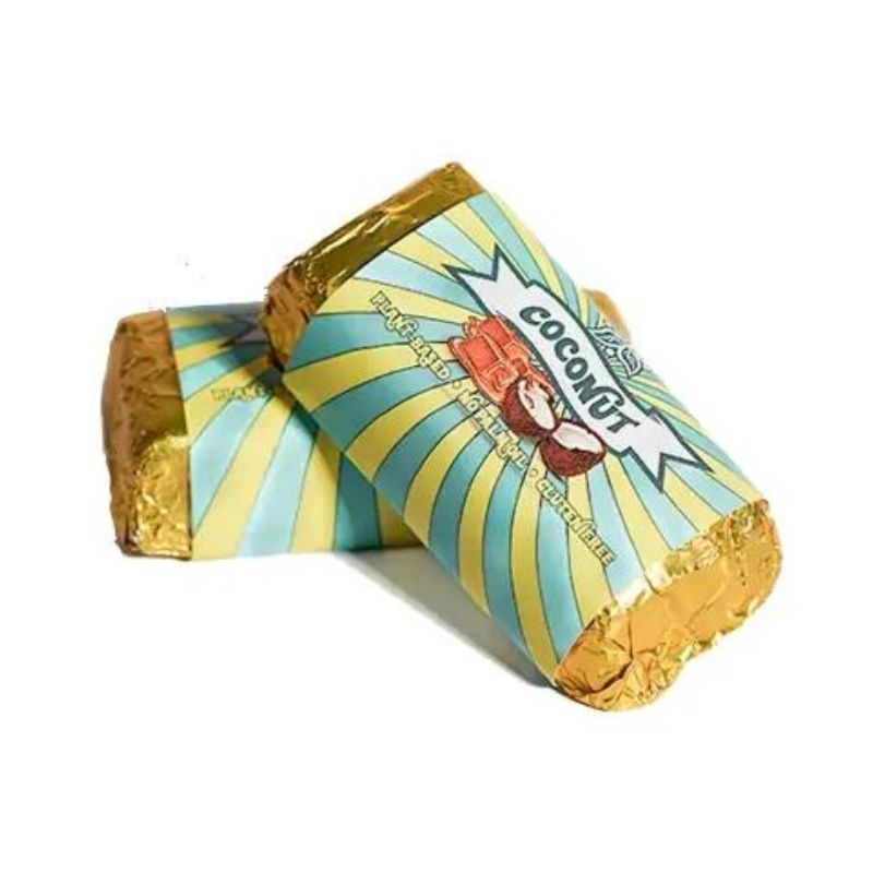 Coconut Toffee Swedish Chocolate Bar 50g – Vegan Town Chocolate